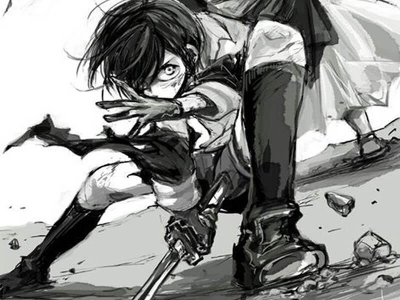 Manga Action Scenes - One River School Clark